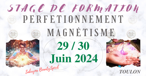 Formation perfectionnement magnétisme - Beauty Spirit